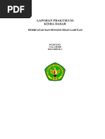 Jurnal PH Dan Larutan Buffer | PDF