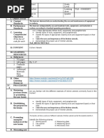 Semi Detailed 4a's Lesson Plan TLE COOKERY Demo | PDF | Kitchen Utensil ...