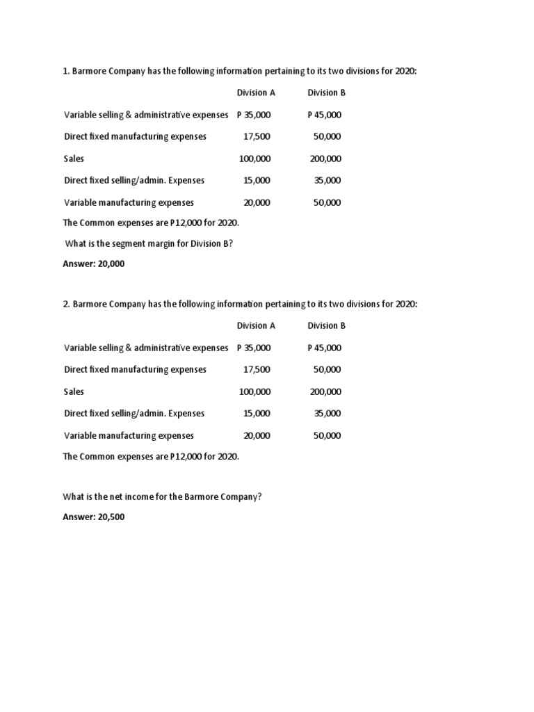 Segment Margin | PDF