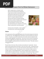 A Valediction Forbidding Mourning by John Donne | PDF