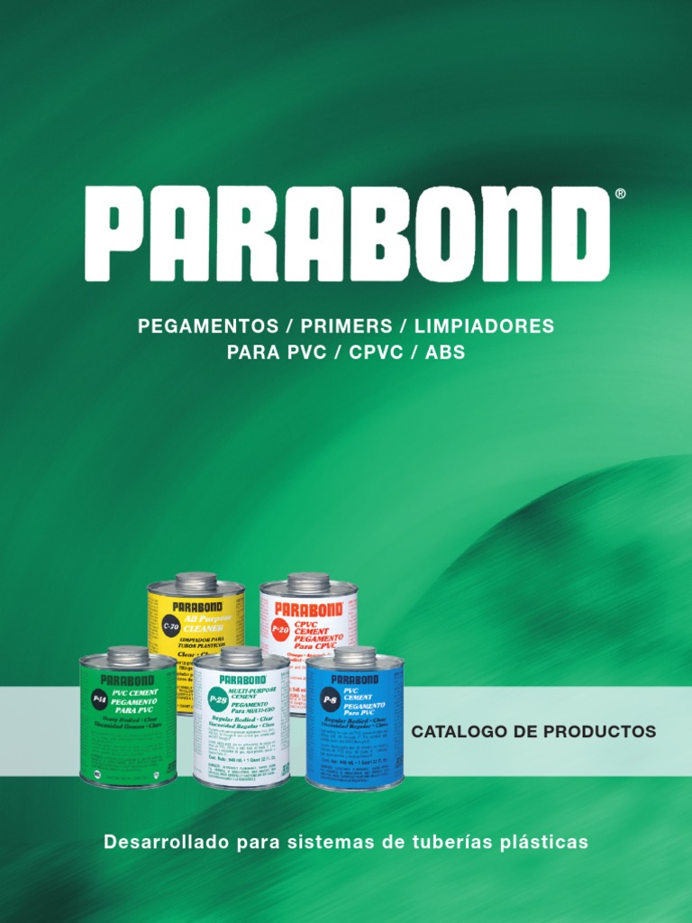 Parabond Brochure Spanish FEB 2013 | PDF | Presión | Química