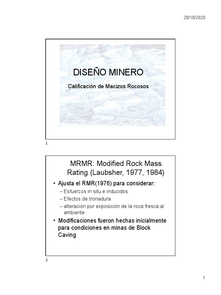 Clase - 03 Clasificacion - MRMR - Method | PDF | Geología | Naturaleza
