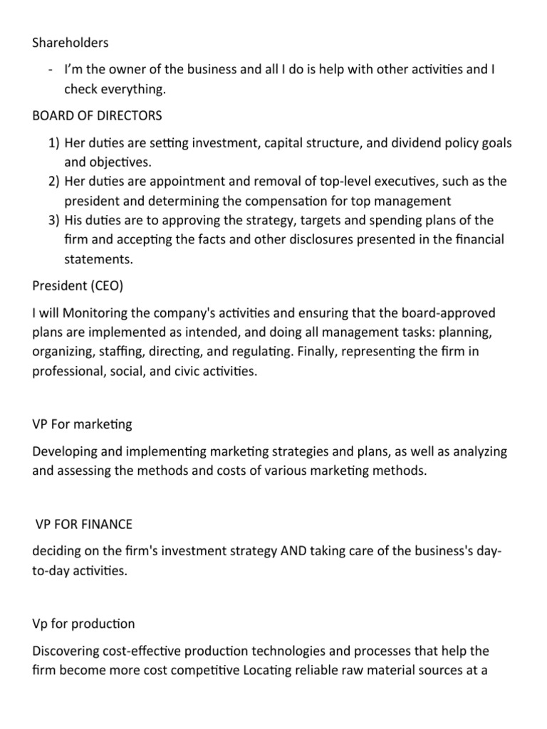 Shareholders | PDF | Career & Growth | Finance & Money Management