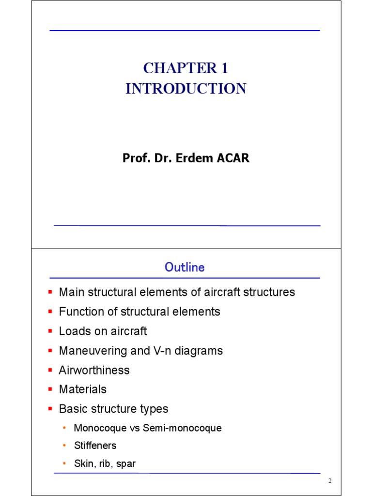 An Introduction to the Main Structural Elements and Analysis of ...