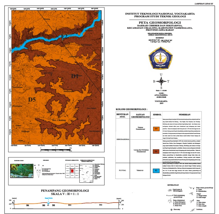 Ini Dia 6 Aspek Utama Peta Geomorfologi Beserta Penje - vrogue.co