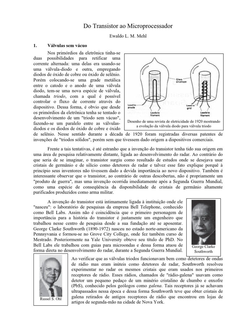 Historia Transistor | PDF