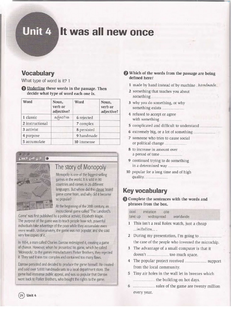 HOMEWORK 1 - Unit 4 | PDF