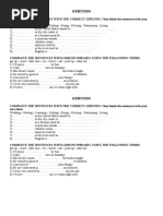 Drawing Algorithms Worksheet | PDF
