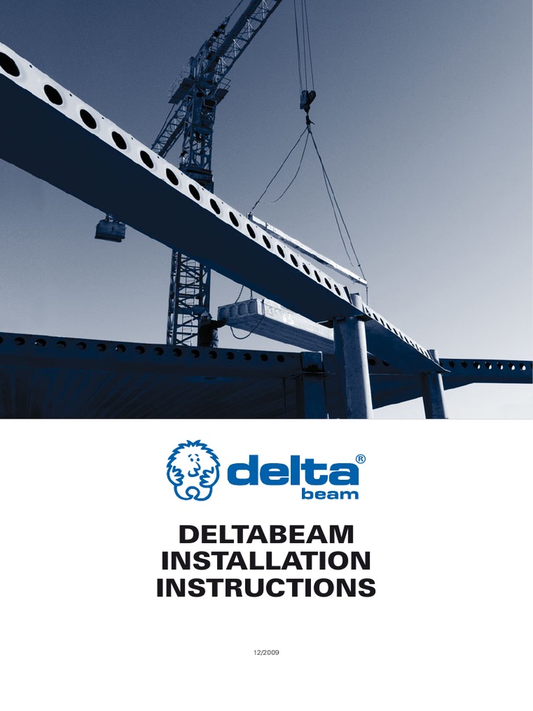 Deltabeam - Instalacion | PDF | Concrete | Beam (Structure)