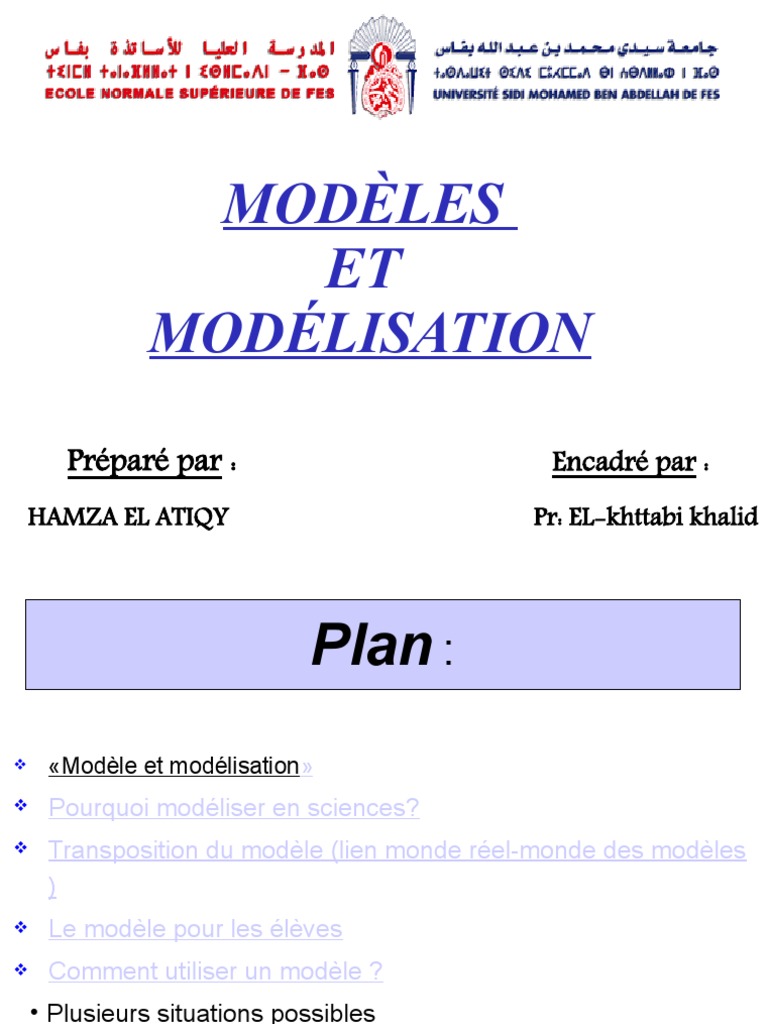 Model Modelisation | PDF | Modèle mathématique | Physique