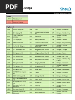 Optik TV Channel Listing Guide by Region | PDF | Alberta | Television