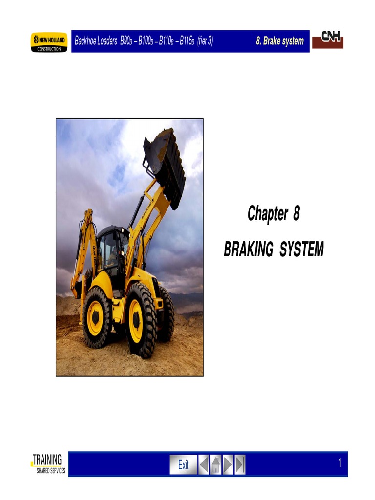8 - Braking System | PDF | Brake | Loader (Equipment)