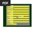 General Draft Survey - Excel Format | PDF | Technology & Engineering
