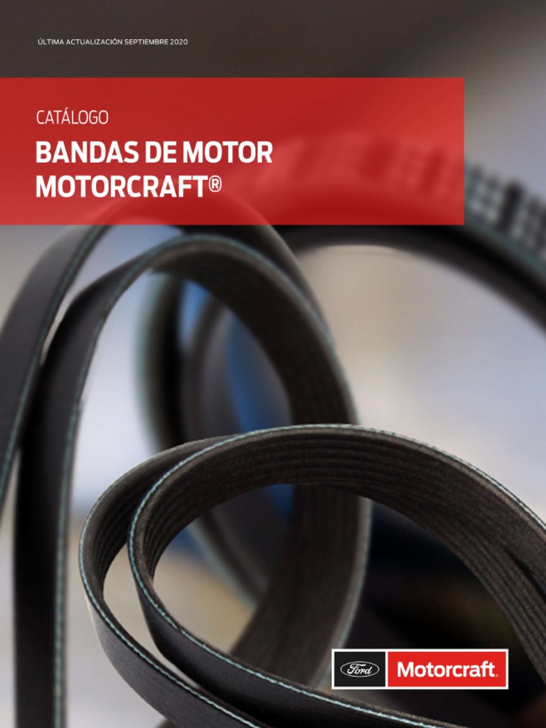Bandas para Motor | PDF | Lincoln Motor Company | Vehículos de ruedas