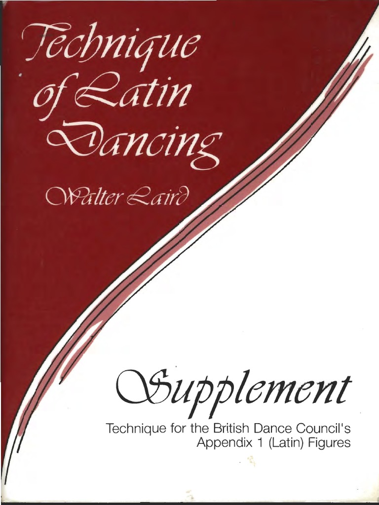 Walter Laird - Technique of Latin Dancing (Nastiquero) | PDF