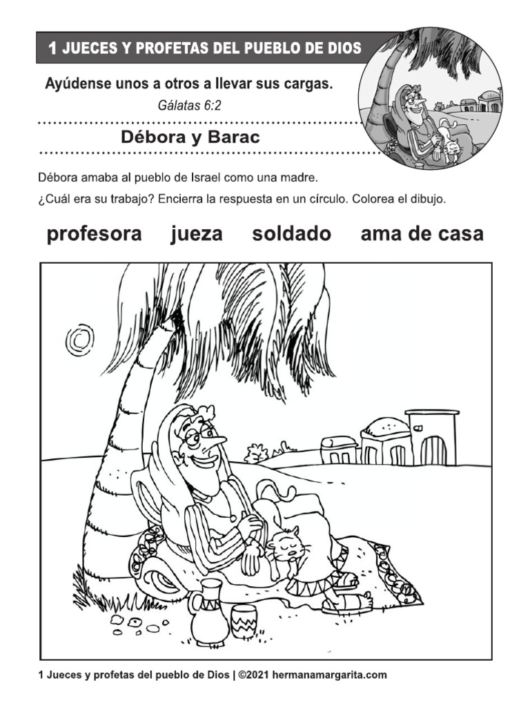 Jueces ACT 01 A Debora y Barac | PDF