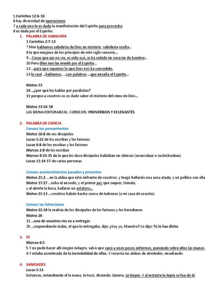 9 Dones en Jesús | PDF | Evangelio de Mateo | Contenido del Nuevo ...