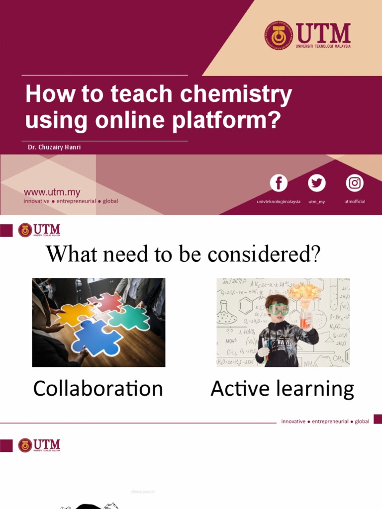 Teaching Chemistry Online: Best Practices | PDF