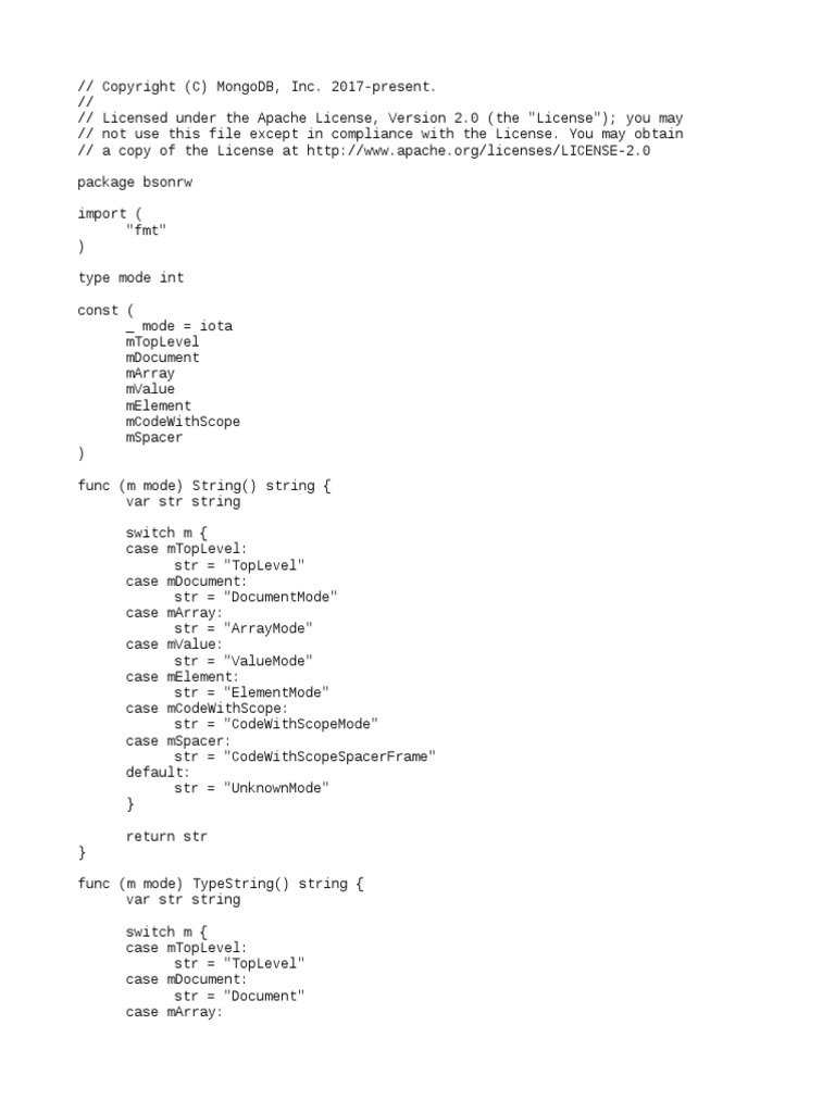 Mode Go | PDF | Software Engineering | Software