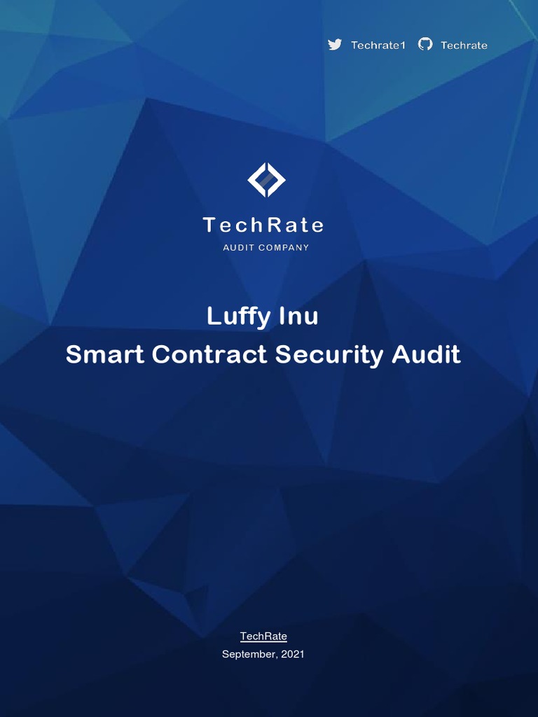 Luffy Inu Contract Audit | PDF | Common Law | Private Law
