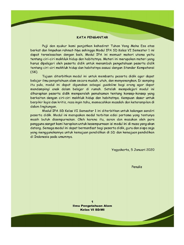 Modul IPA Kelas 6 Pages 1 - 30 - Flip PDF Download - FlipHTML5 | PDF