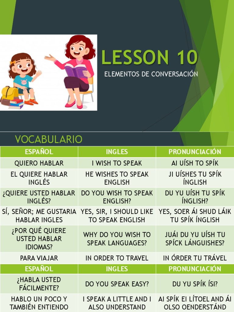 Lesson 10 | PDF | Artes del Lenguaje y Comunicación | Estudios de ...