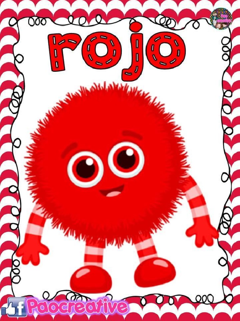 Monstruos de Colores en Ingles | PDF