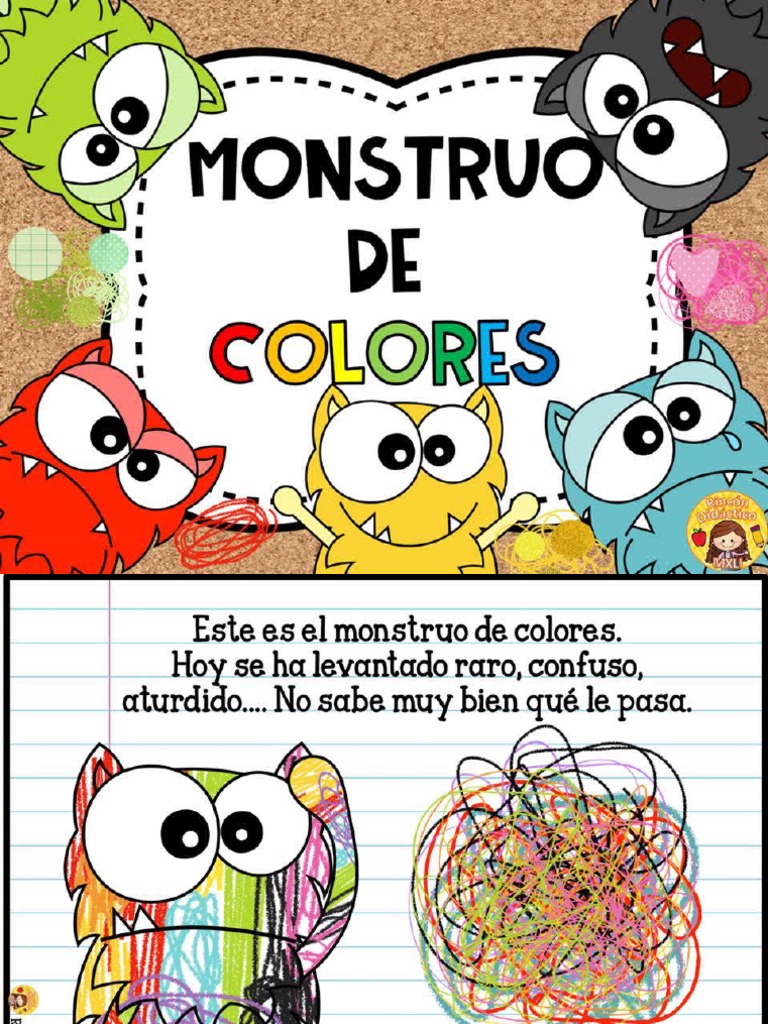 Libro Monstruo de Colores Recopilado Por Mundo de Rukkia | PDF