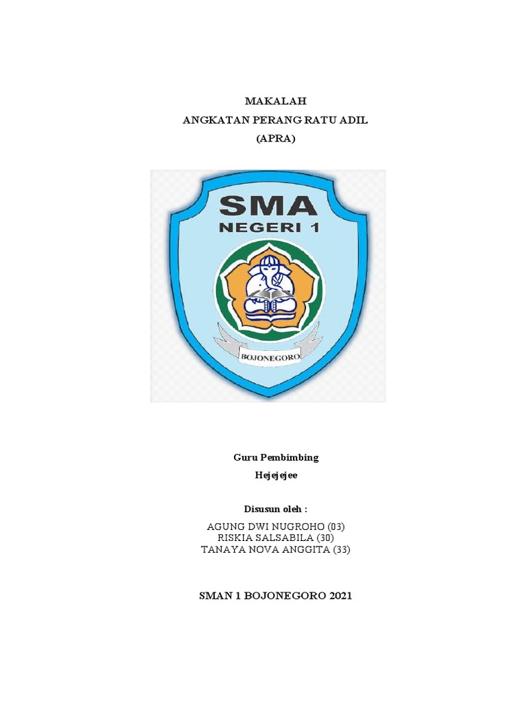 Pemberontakan APRA: Sejarah dan Tujuan | PDF