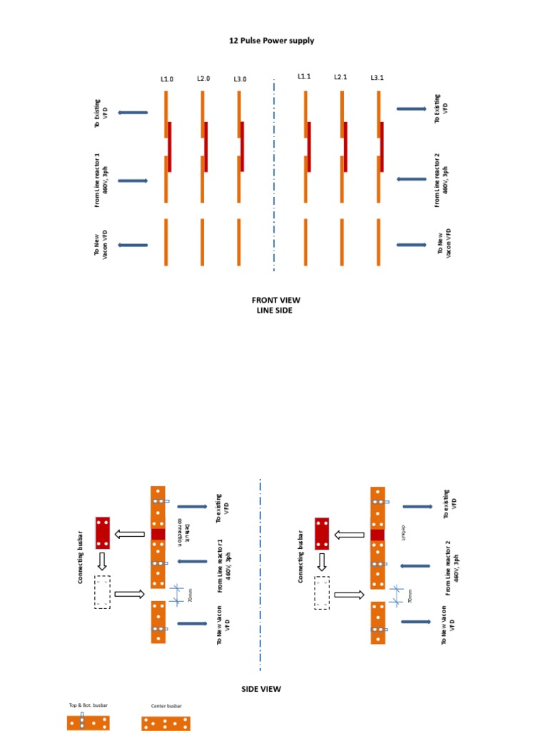Diagram and Specifications for Dual VFD Panel Connecting Two Line ...