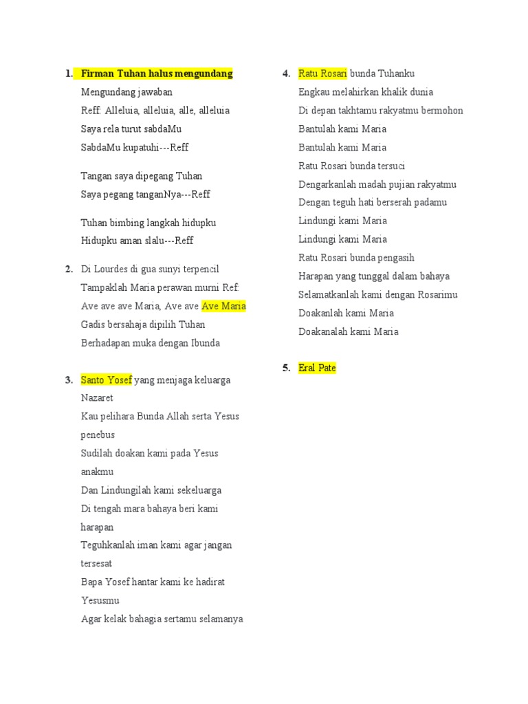 Firman Tuhan Halus Mengundang | PDF