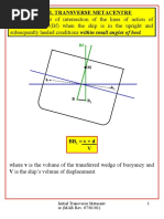 Chapter 10 - Curves of Statical Stability (GZ Curves) | PDF | Classical ...