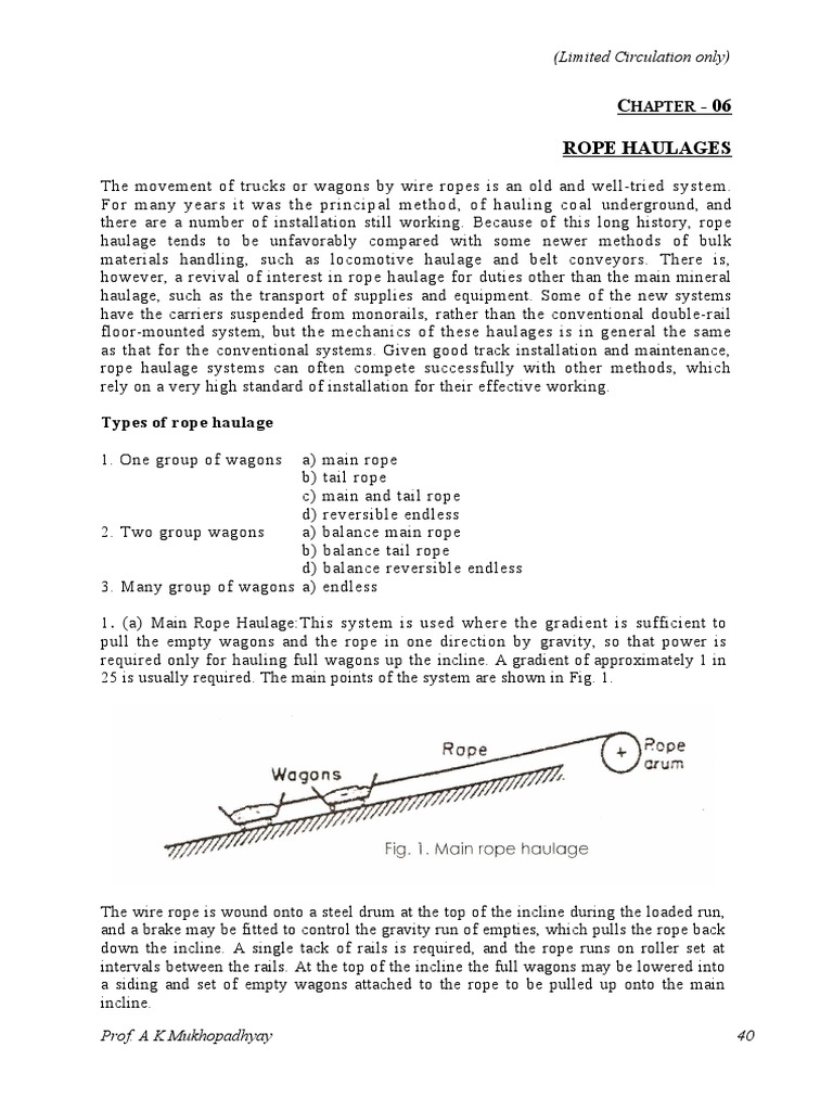 06 Rope - Haulage by AKM Page 47 - 51 | PDF | Manufactured Goods ...
