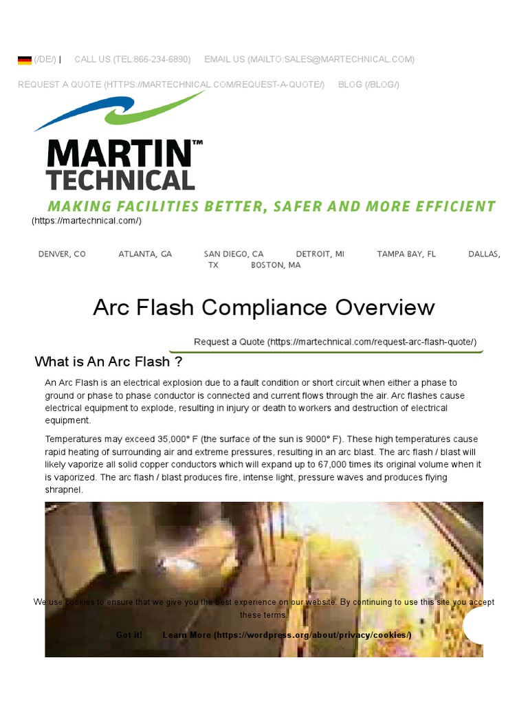 Arc Flash Risk Assessment - Hazard Analysis Information | PDF ...