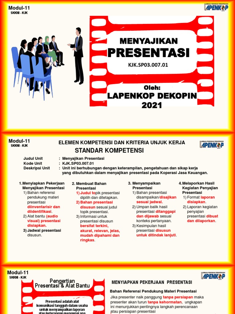 Melakukan Presentasi | PDF | Karier & Perkembangan | Komputer