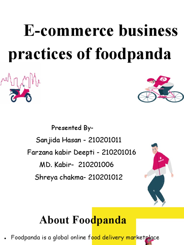 E-Commerce Business Practices of Foodpanda | PDF | Restaurants ...