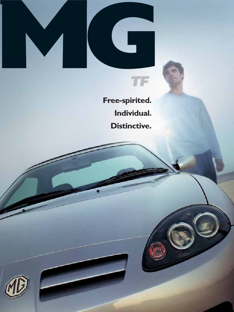MGTF Brochure | PDF | Transmission (Mechanics) | Vehicles