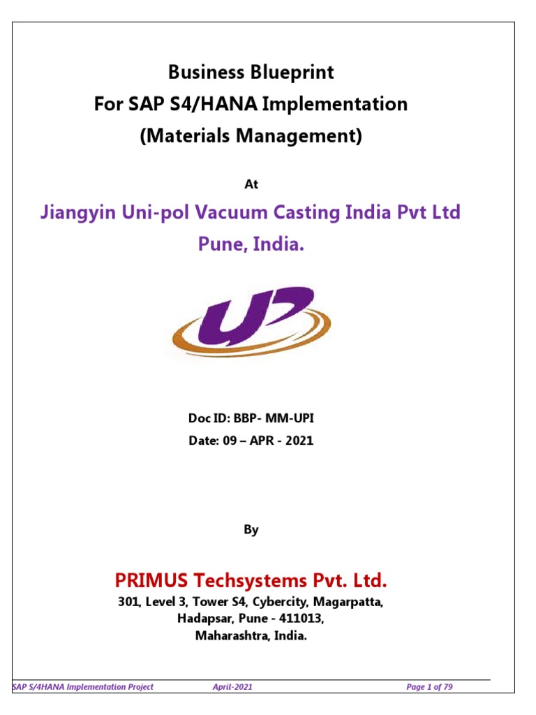 SAP Doc-Business Blueprint | PDF | Business | Economies