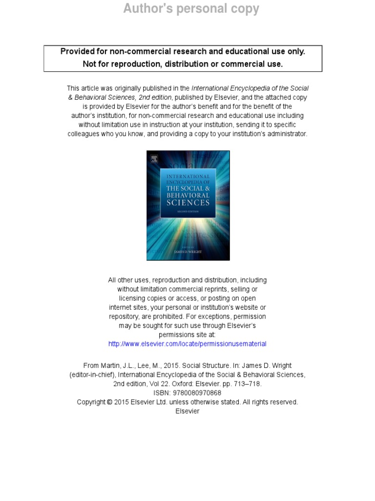 Social Structures | PDF | Social Structure | Sociology