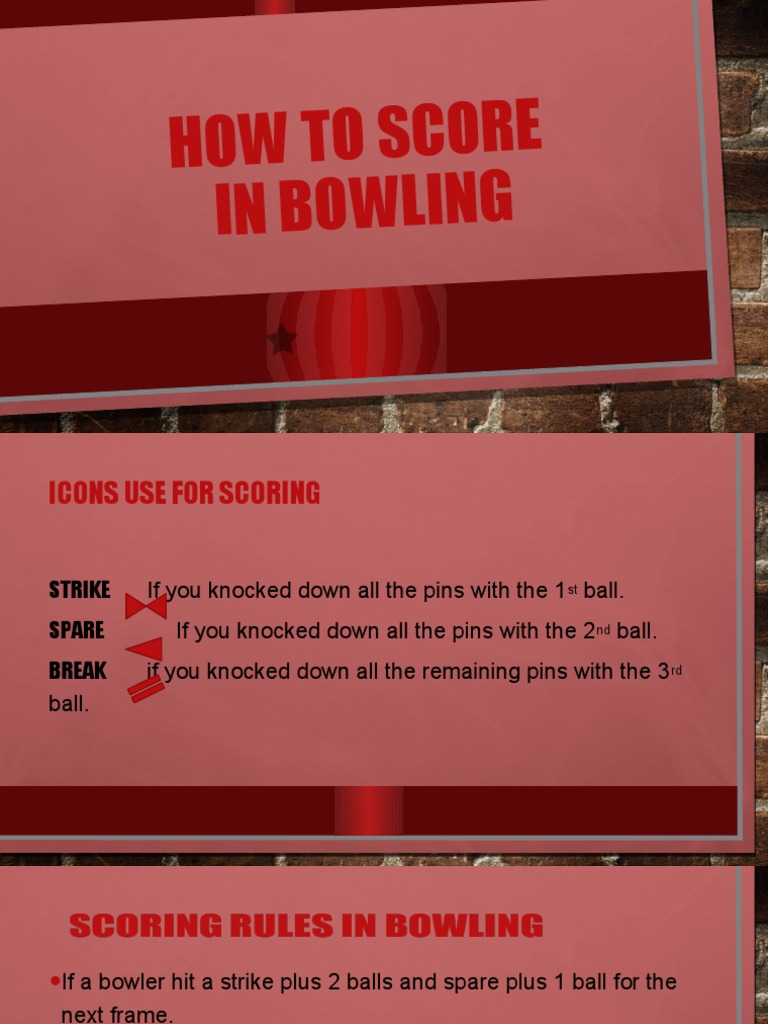 How to Score in Bowling: A Guide to Bowling Scoring Symbols, Frame ...