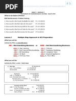 Fabm2 - Statement of Comprehensive Income (Practice Problems) - Answer Key | PDF | Net Income ...