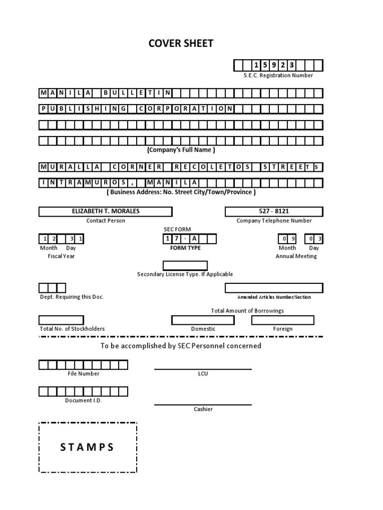 Sec Form 17a | PDF | Market Liquidity | Equity (Finance)