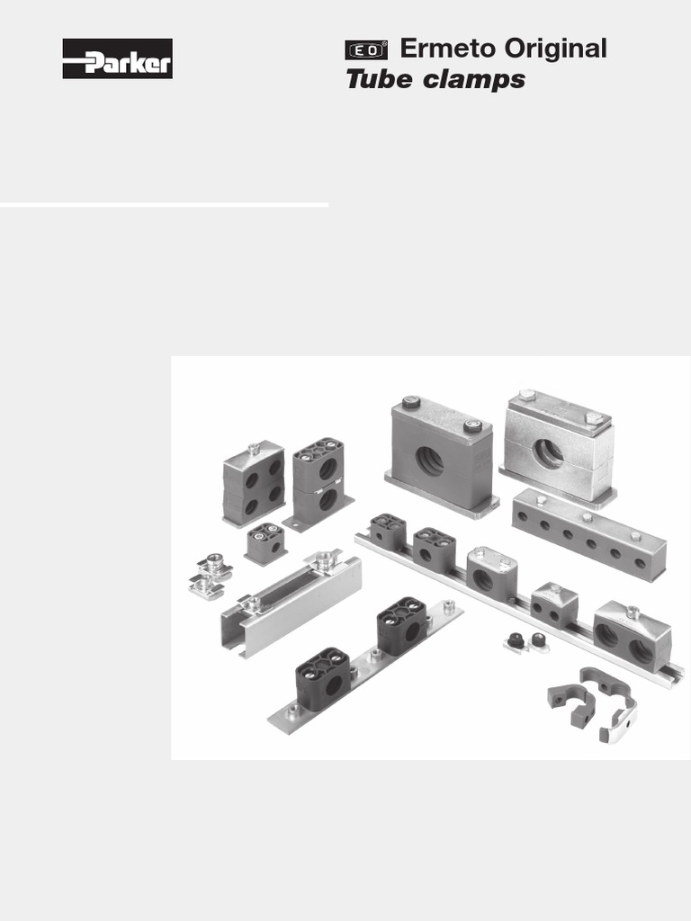 Tube Clamps: Ermeto Original | PDF | Pipe (Fluid Conveyance) | Corrosion