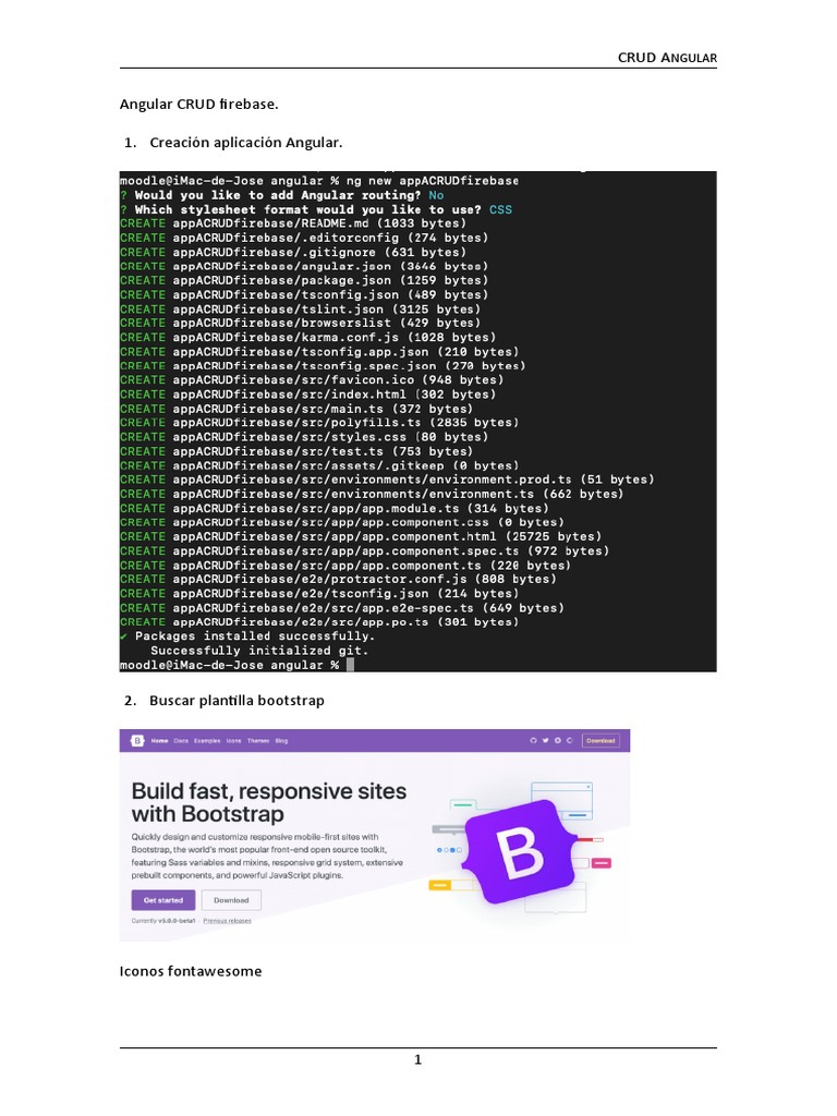 Angular CRUD Firebase | PDF | Bootstrap (marco frontal) | Redes Angular CRUD Firebase | PDF | Bootstrap (marco frontal) | Redes