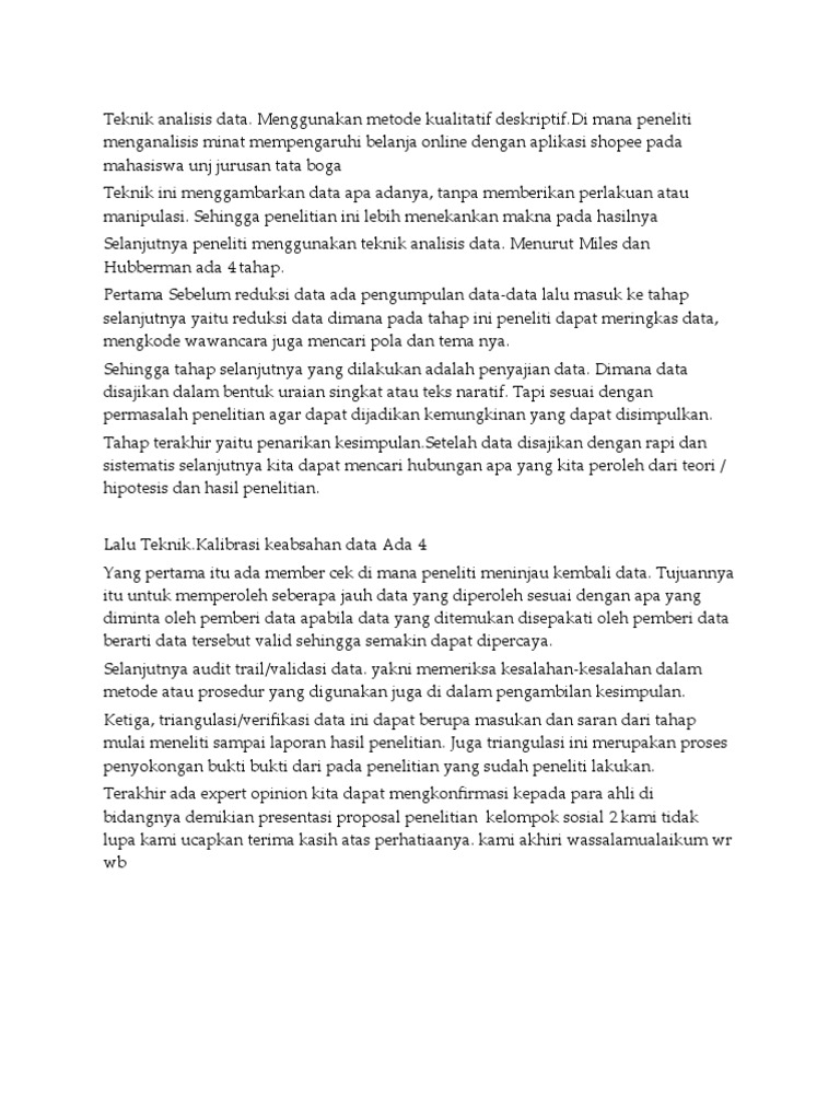 Teknik Analisis Data 1 Pdf 0258