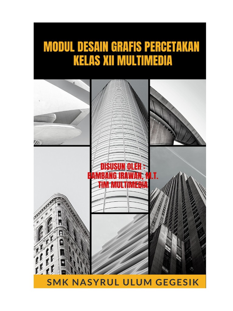 Modul Desain Grafis Percetakan Kelas 12 Multimedia | PDF