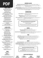 Breakfast and Kickback Menu - Drury Hotels | PDF | Hot Dog | French Fries