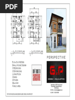 One Storey Residential Building Complete Plan | PDF