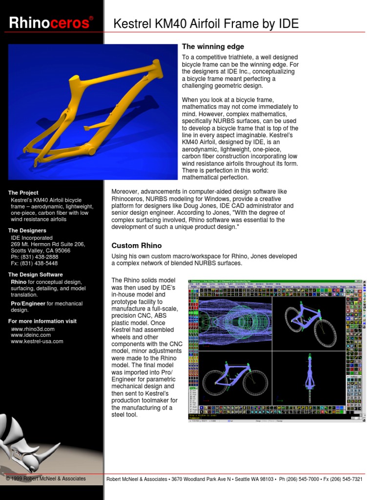 Kestrel & Rhino3D | PDF | Computer Aided Design | Engineering