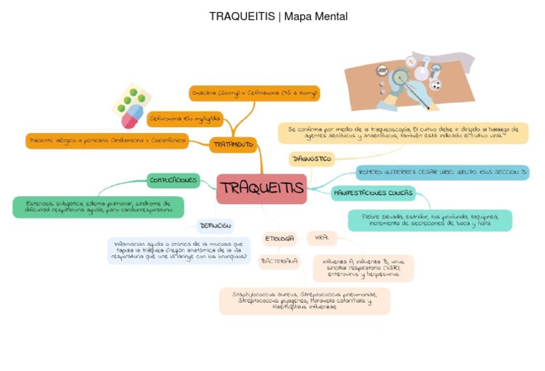 Traqueitis - Mapa Mental | PDF